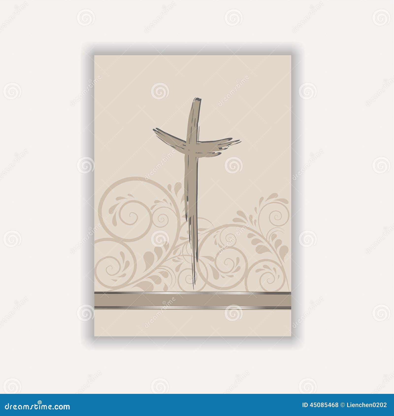Condolence card stock vector. Illustration of obituary - 45085468