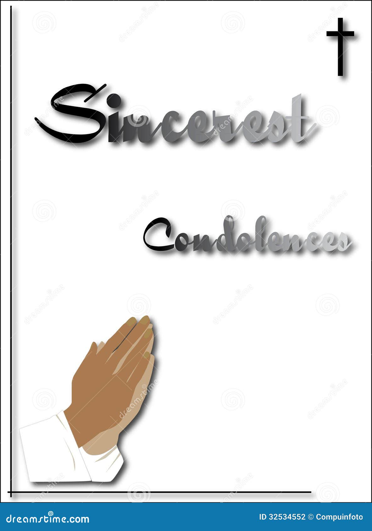 Praying Hands Border