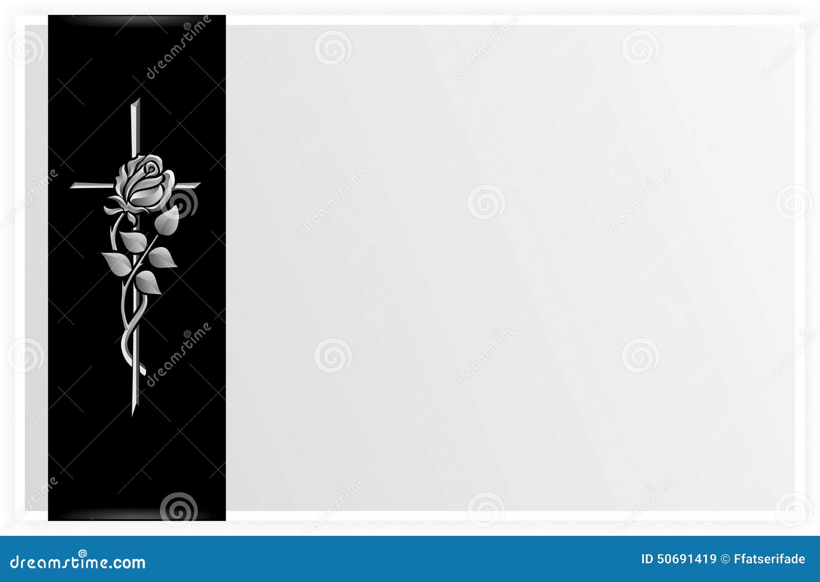 Condolence stock illustration. Illustration of religion - 50691419