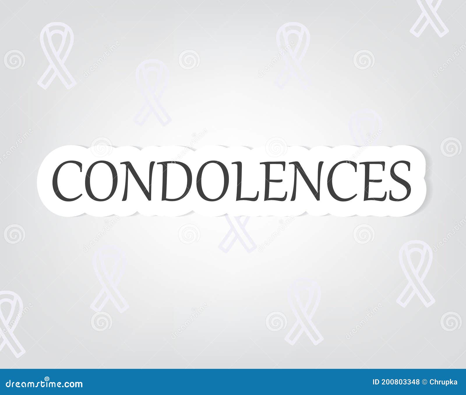 Condolence word concept stock vector. Illustration of culture - 200803348