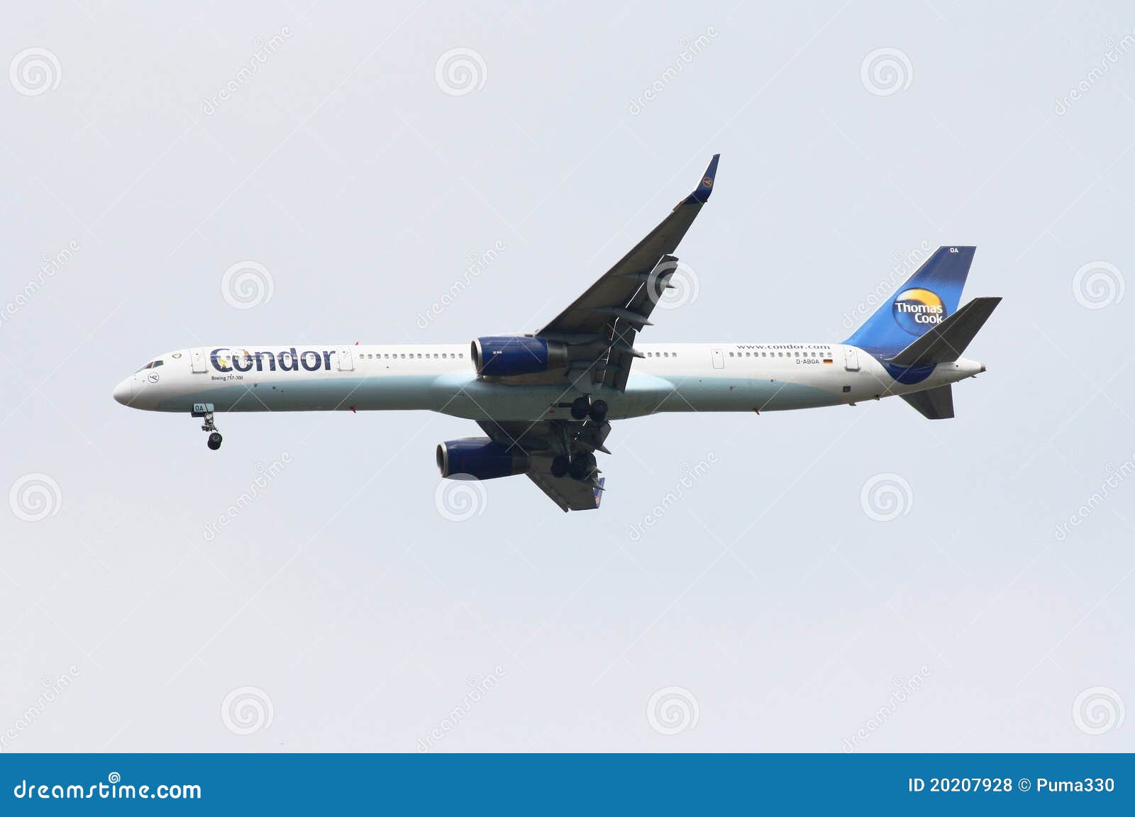 Condor airline Boeing 757 editorial stock photo. Image of airline ...