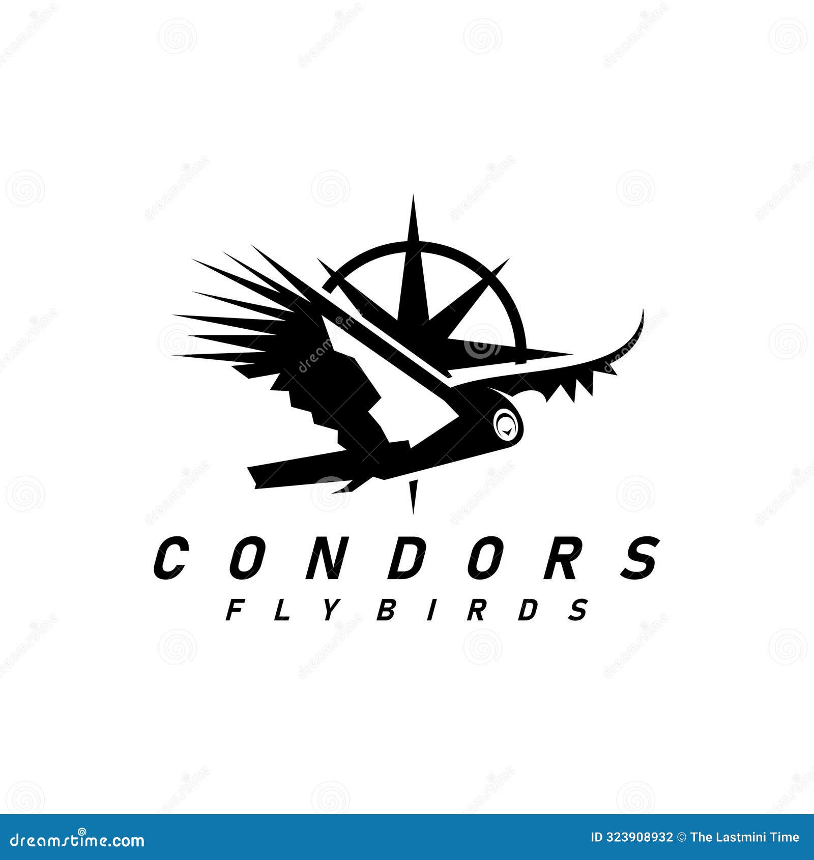Condor Bird Logo Design Vector Stock Photo - Illustration of company ...