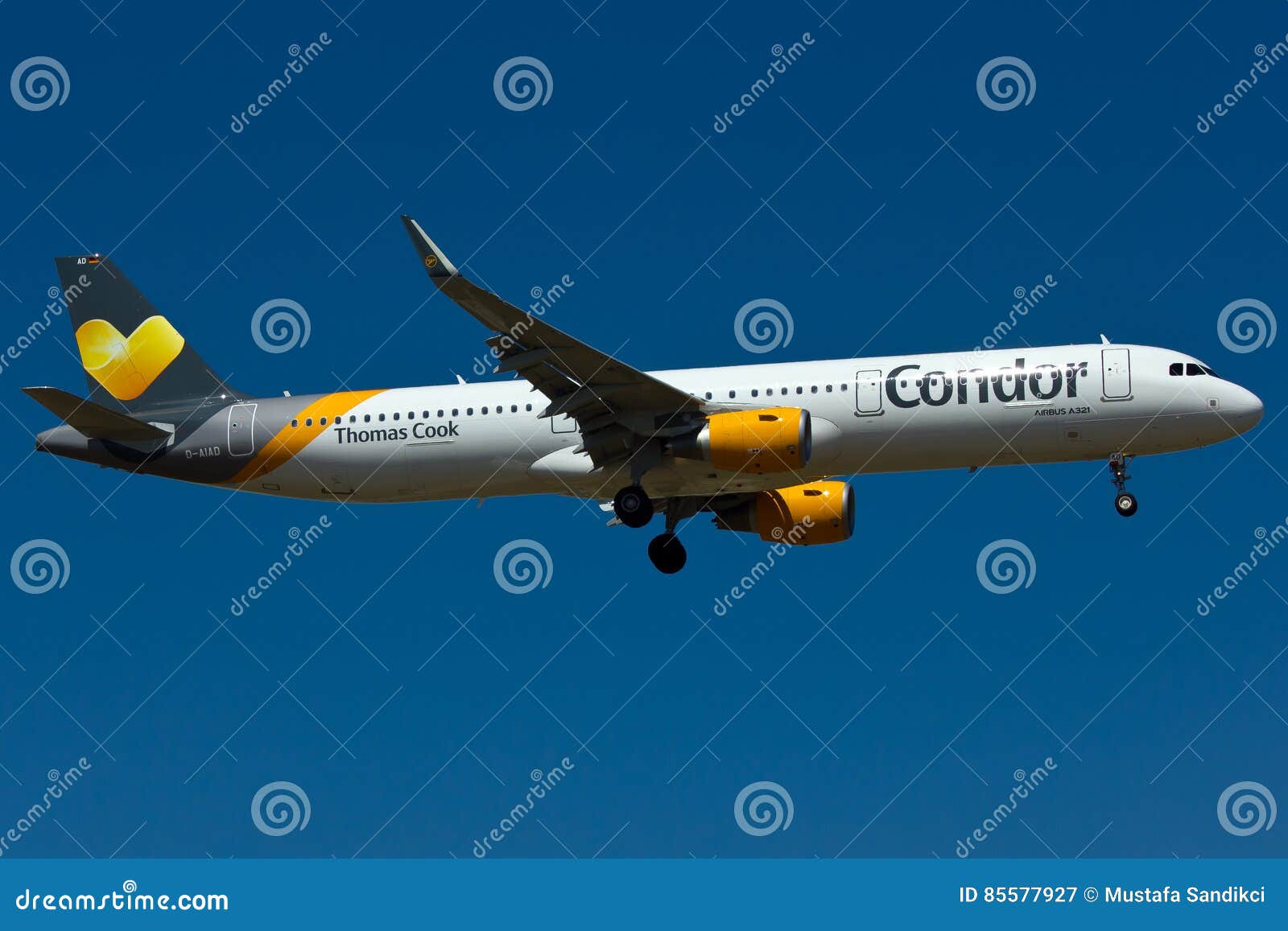 Condor A321 Plane editorial photography. Image of adnan - 85577927