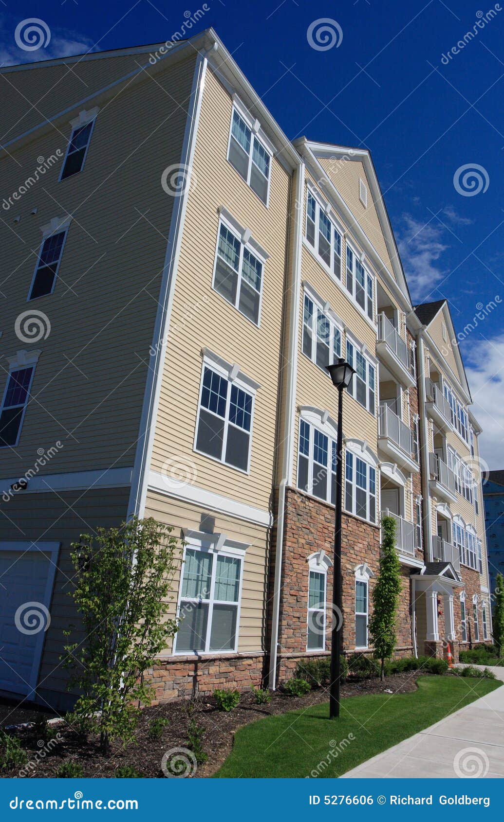 Condos stock photo. Image of architecture, homes, entrance - 5276606
