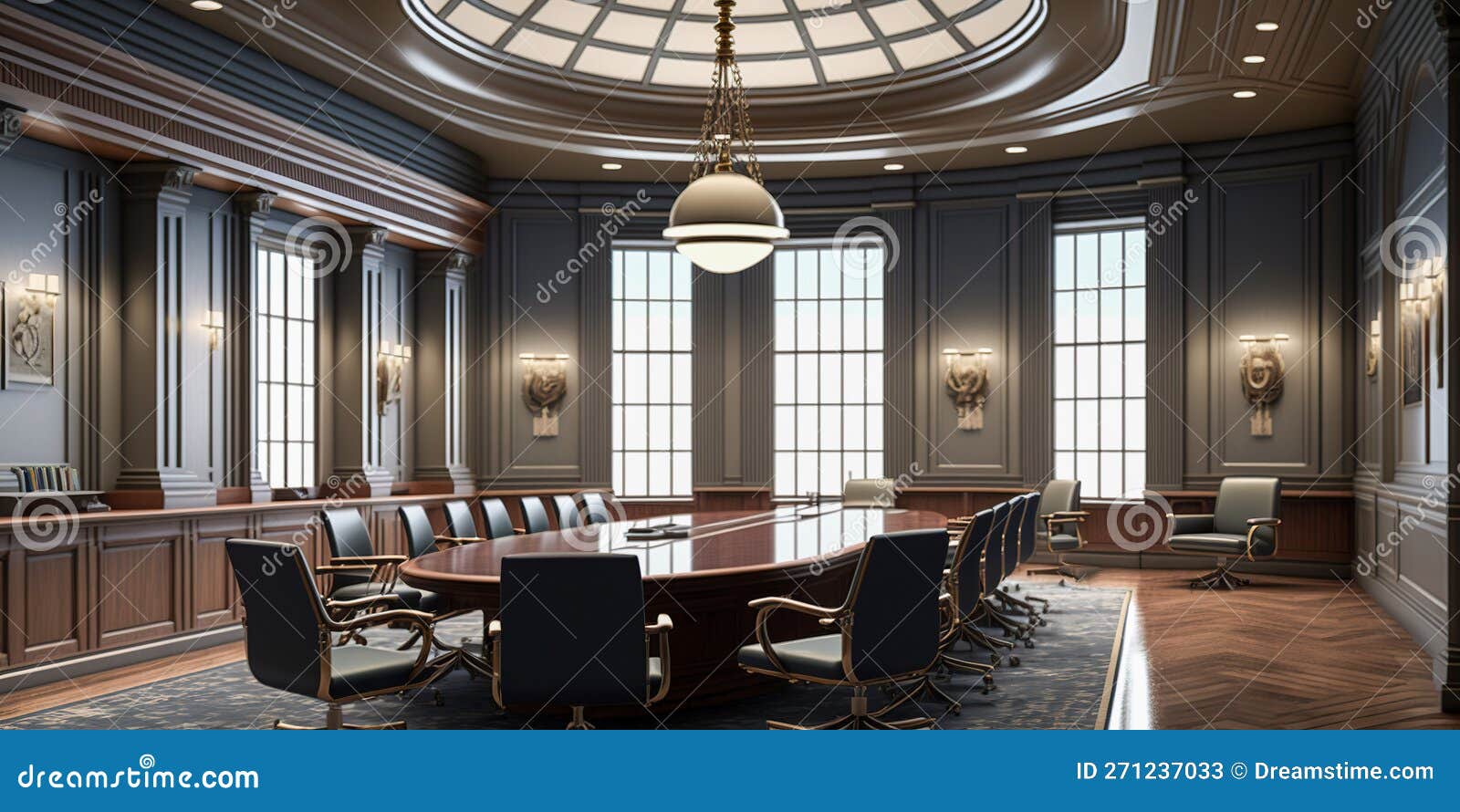 Conduct Seamless Meetings in a Spacious Executive Conference Room ...