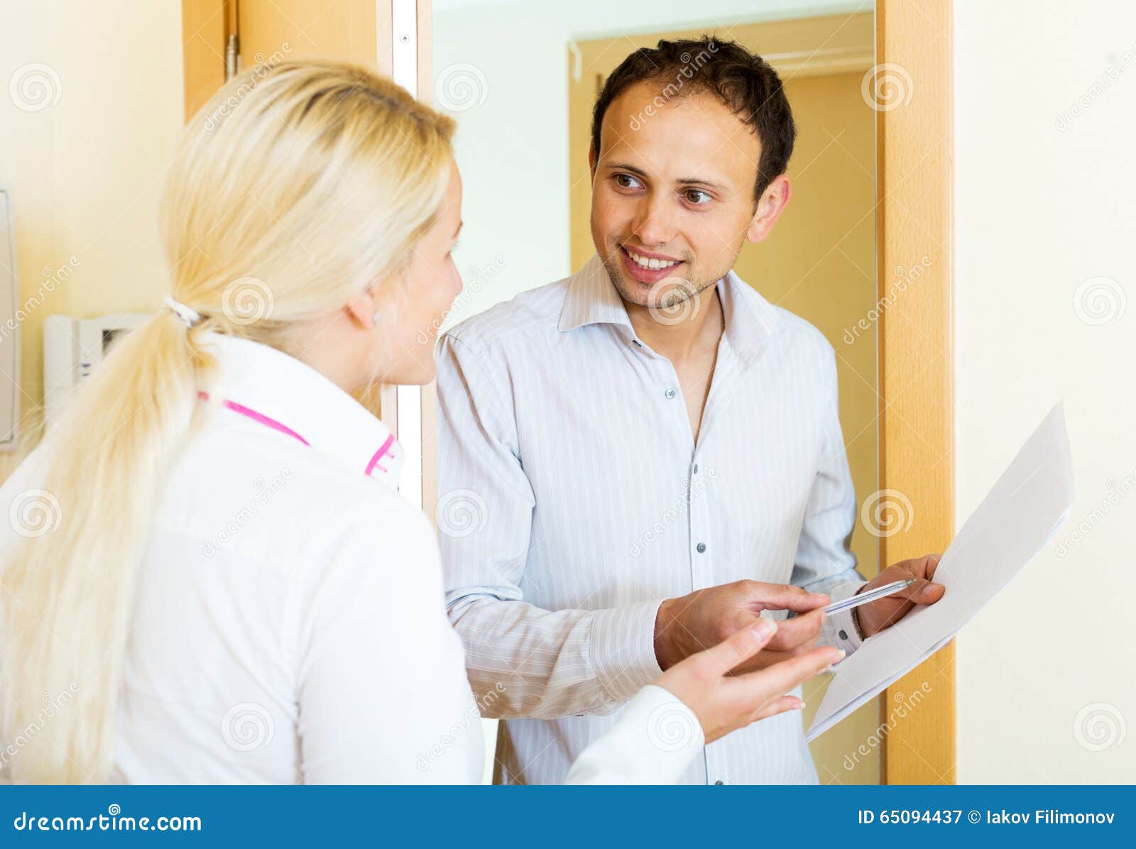 Conducting Survey among People Stock Image - Image of coming, bring ...