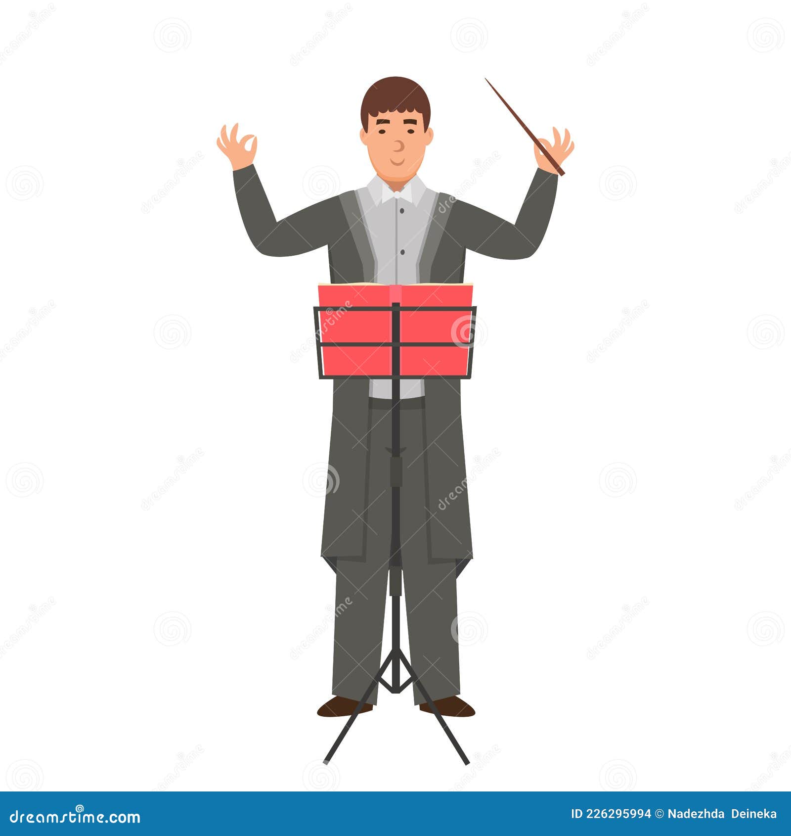 Cartoon Of A Conductor In Metro Stock Photography | CartoonDealer.com ...