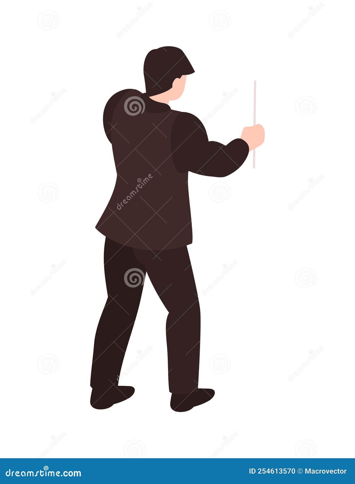 Conductor Isometric Illustration Stock Vector - Illustration of ...