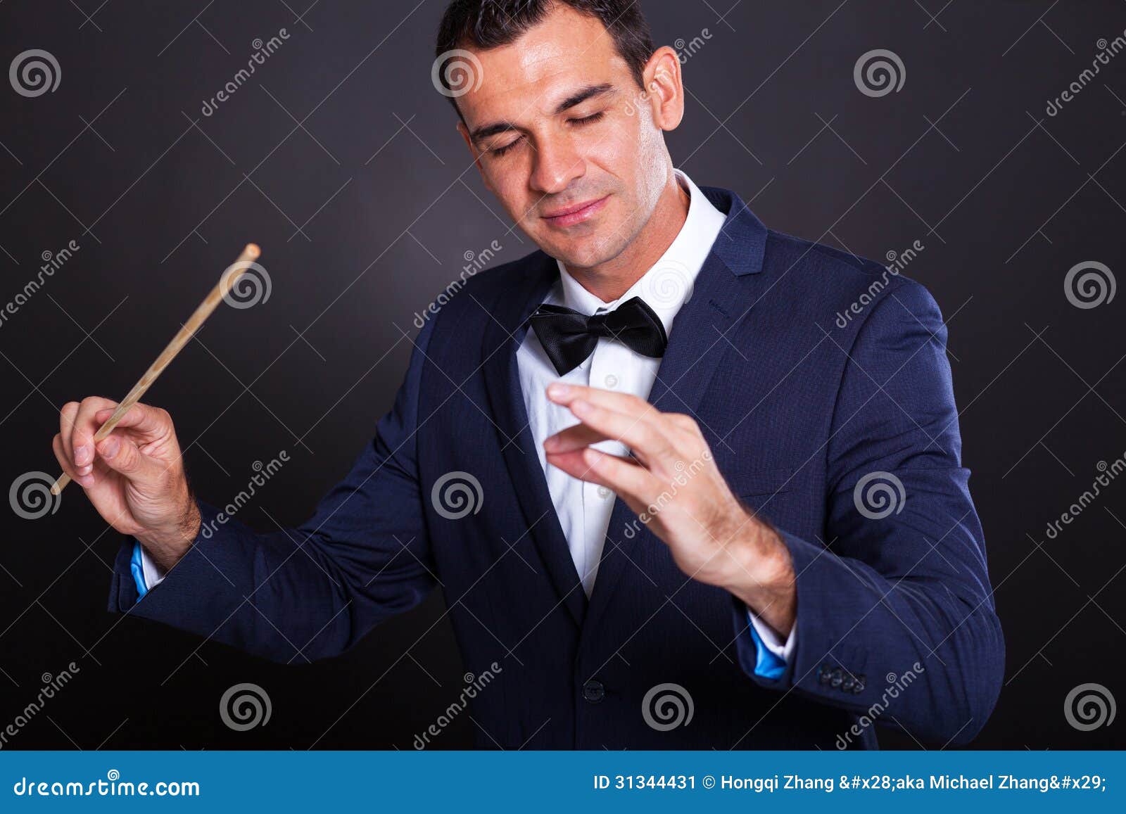 Conductor stock image. Image of close, director, choirmaster - 31344431