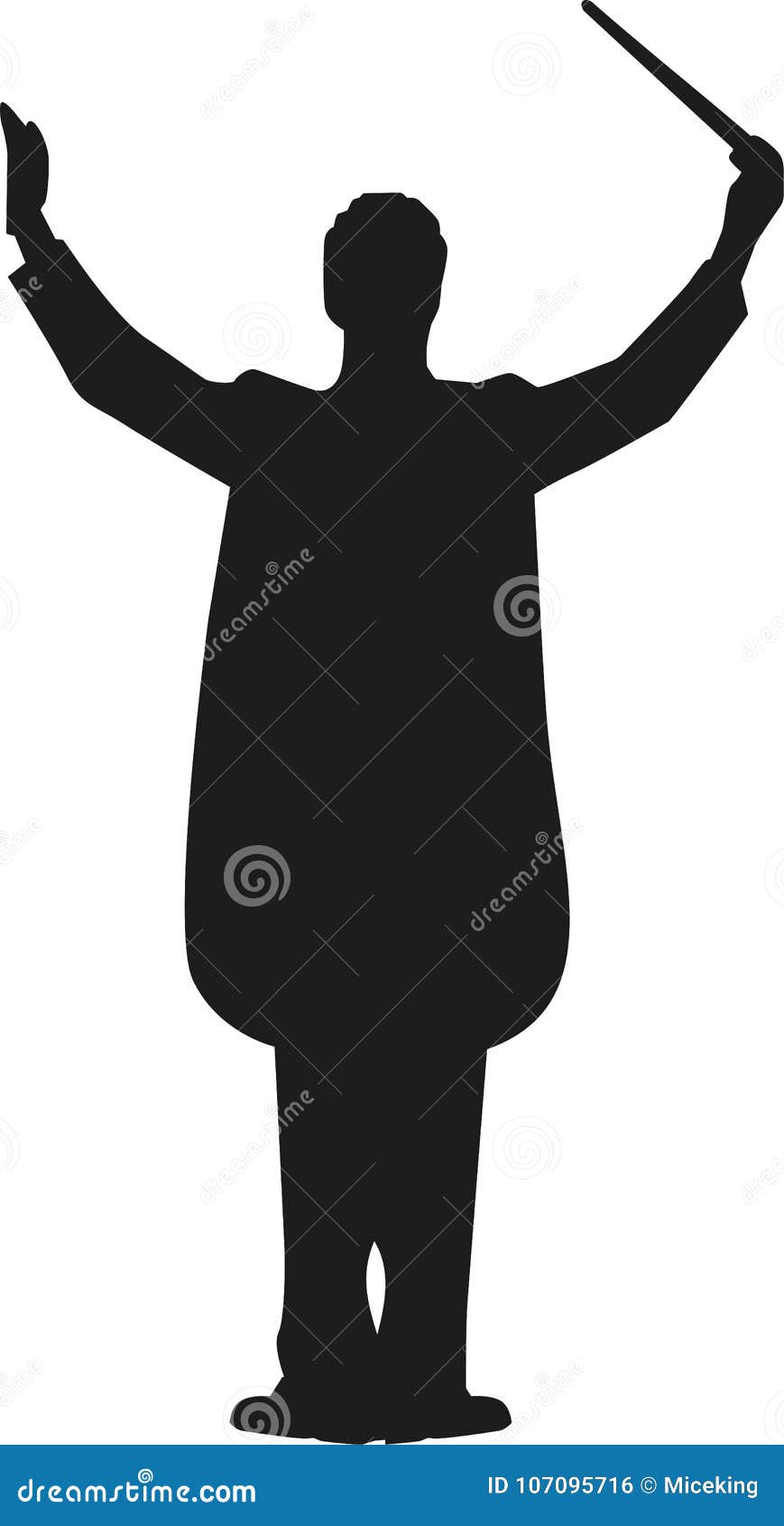 Train Conductor Silhouette