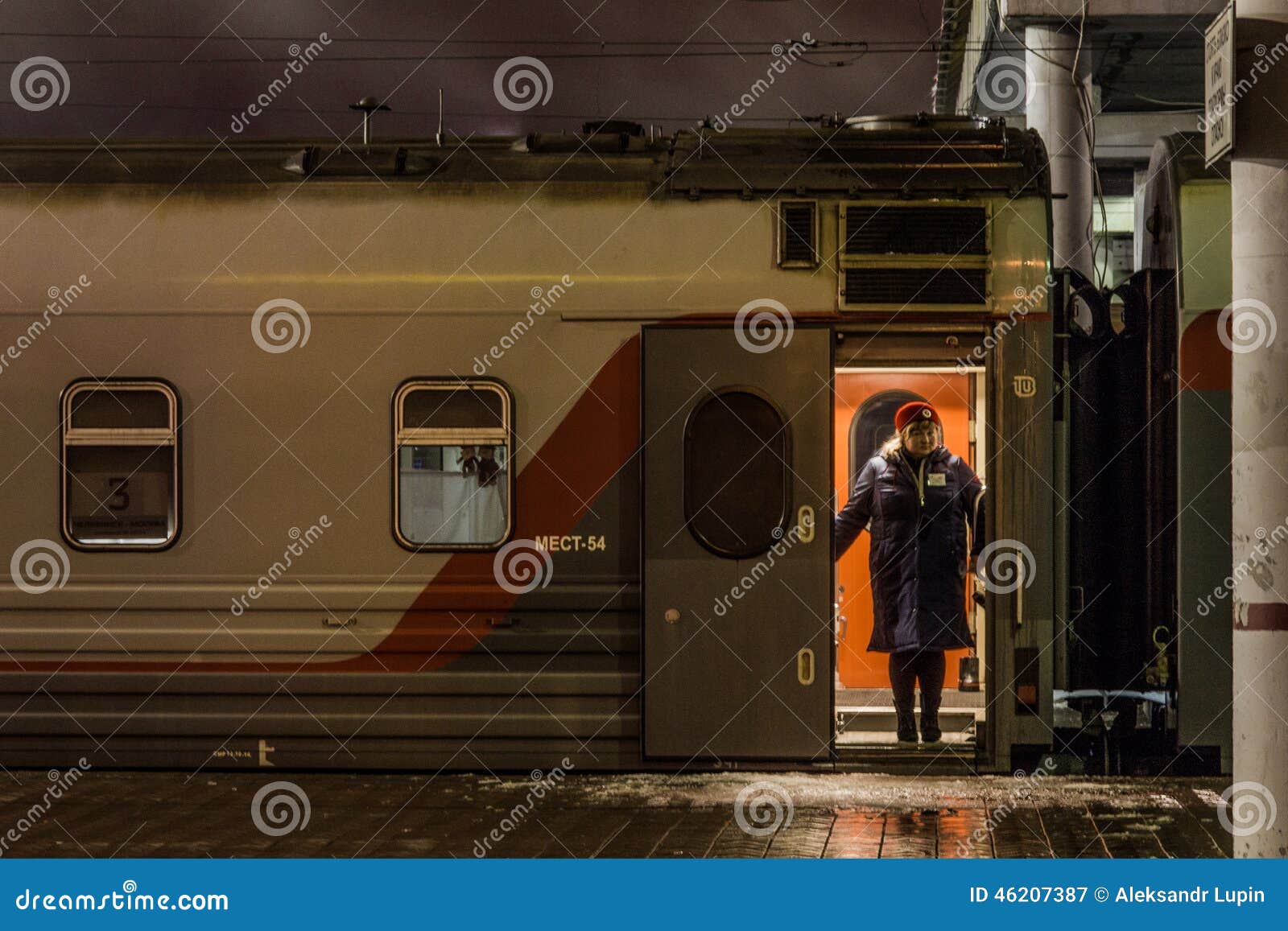 Conductor editorial photography. Image of train, rail - 46207387