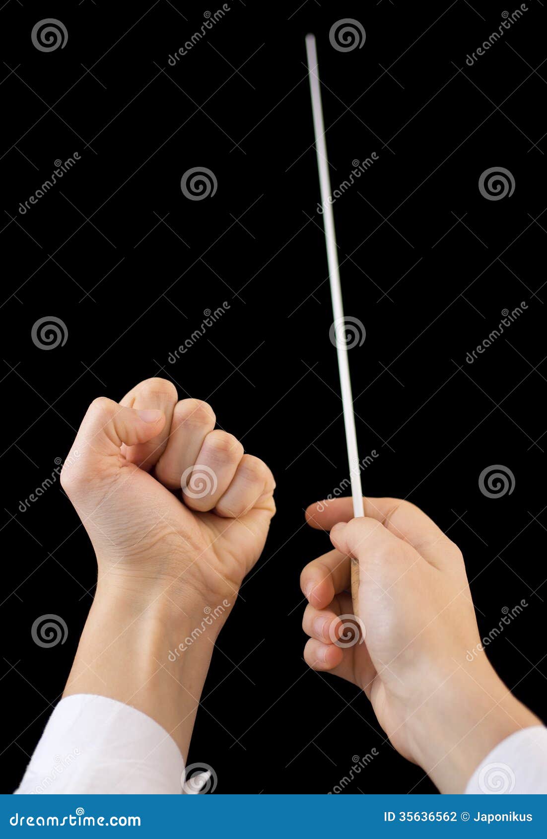 Conductor s hands stock photo. Image of darkness, bright - 35636562