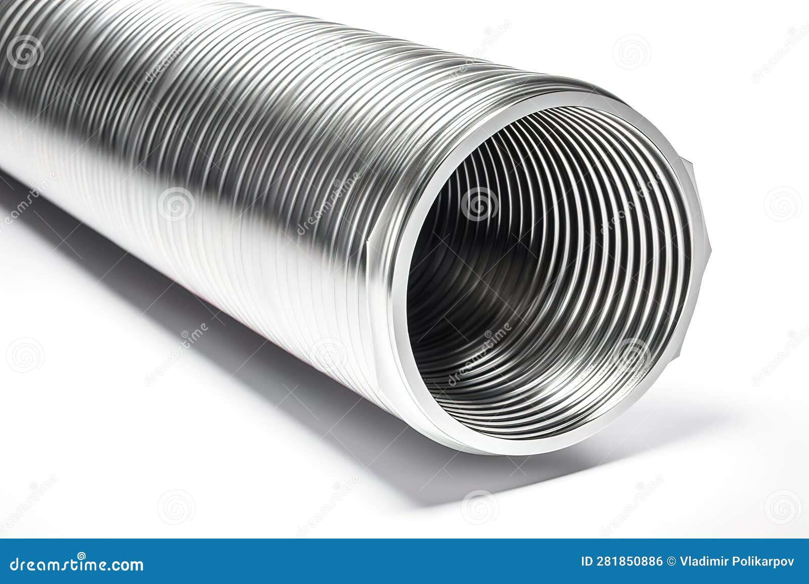 3D Conduit Isolated On White Background, Industrial Tools. Cartoon ...