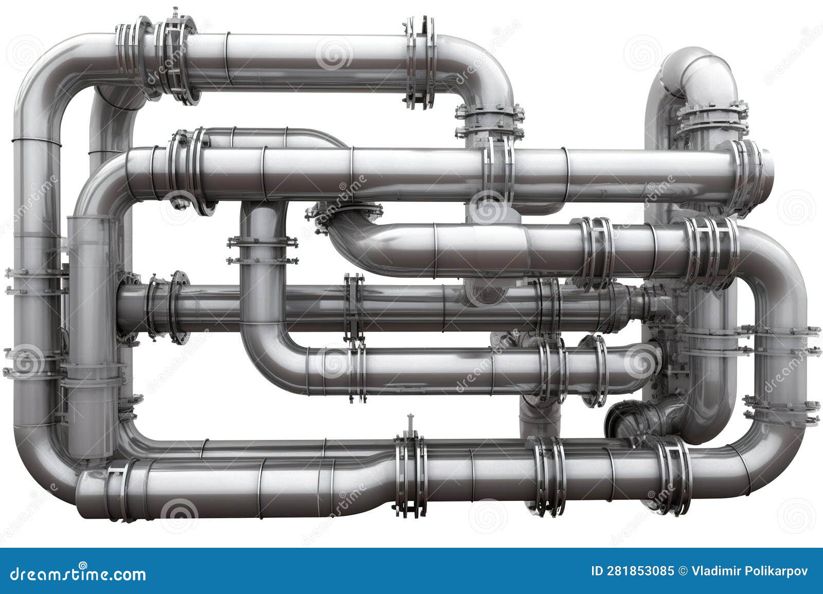 Conduit Isolated on White Background. Generated by AI Stock ...