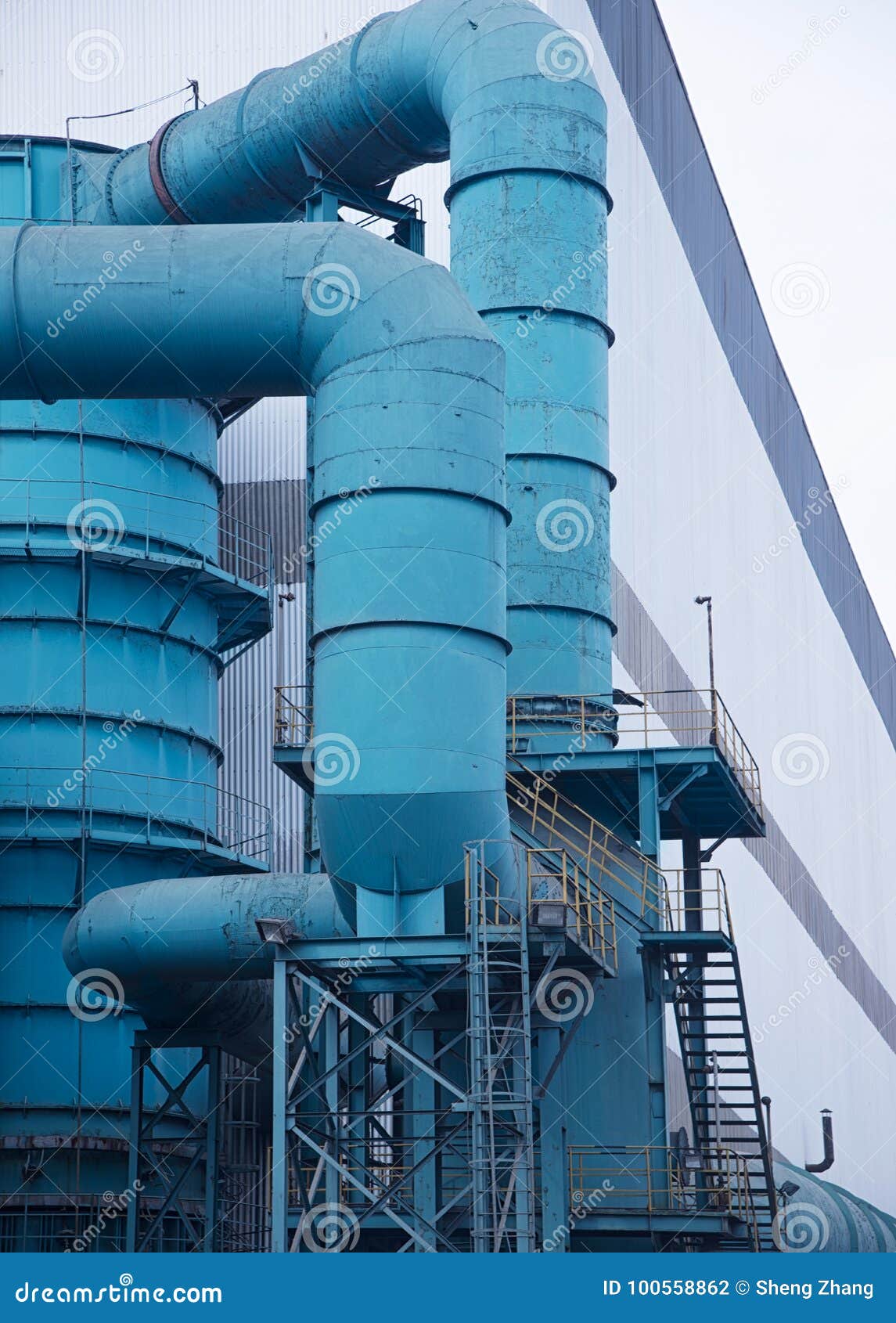 The conduit stock photo. Image of industry, factory - 100558862