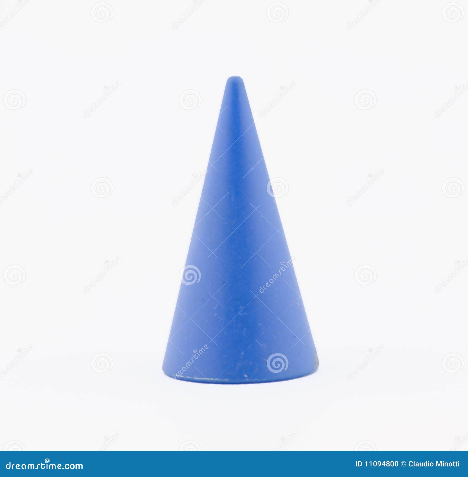 Cone stock photo. Image of shadow, cone, form, blue, cylinder - 11094800