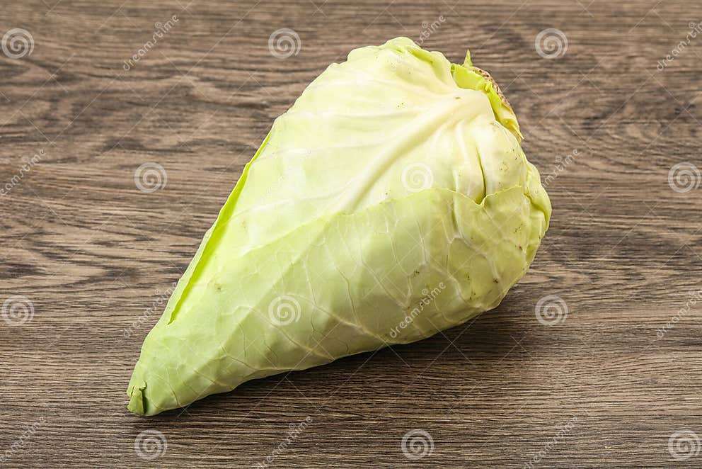 Cone Cabbage for Dietary Cuisine Stock Photo - Image of cabbage, garden ...