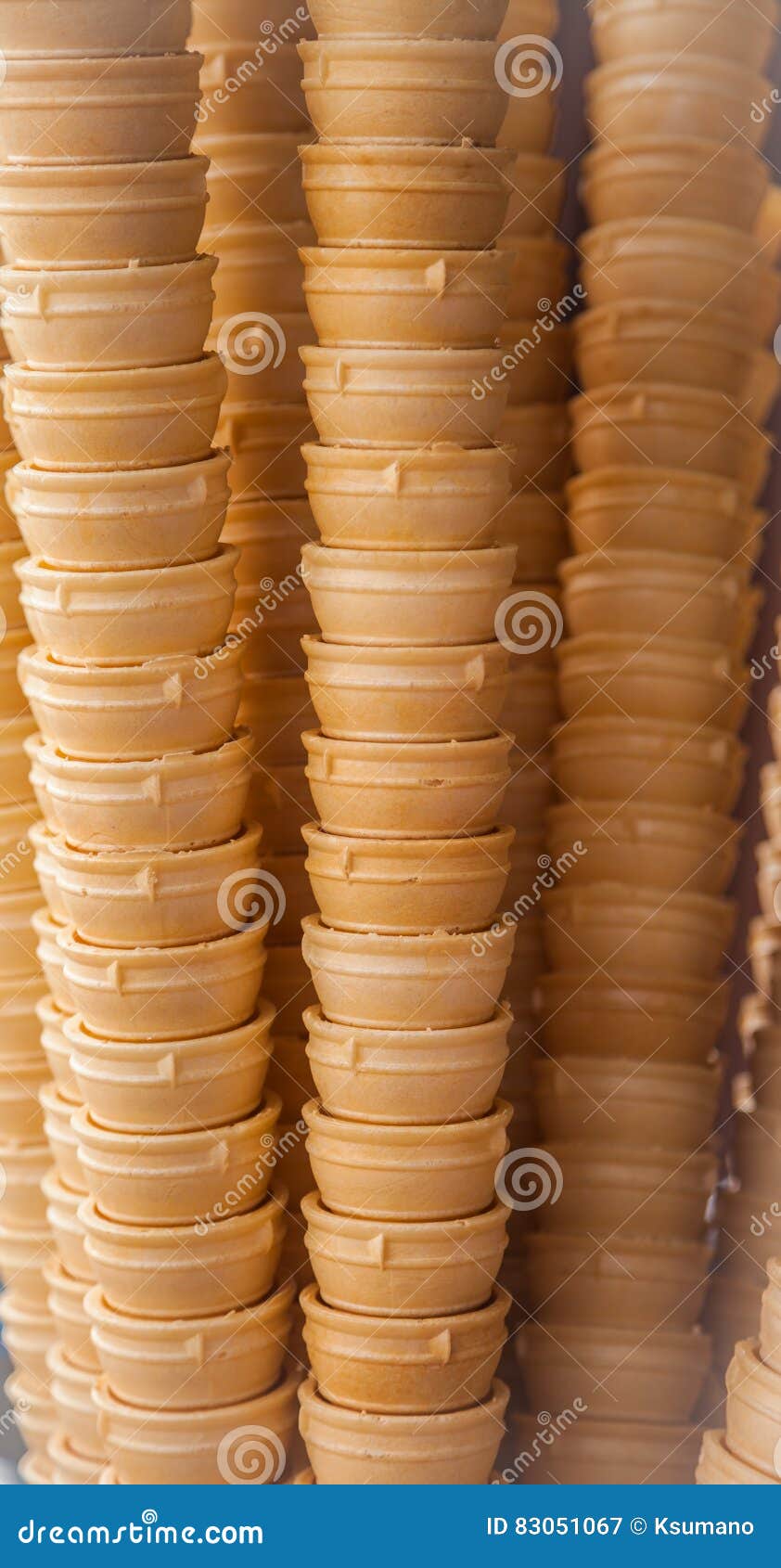 Cone cup for ice cream stock image. Image of wafer, fresh - 83051067