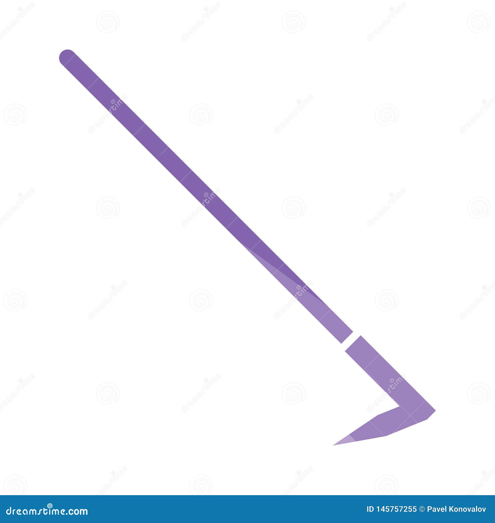 ?cone da enxada ilustração do vetor. Ilustração de conceito - 145757255