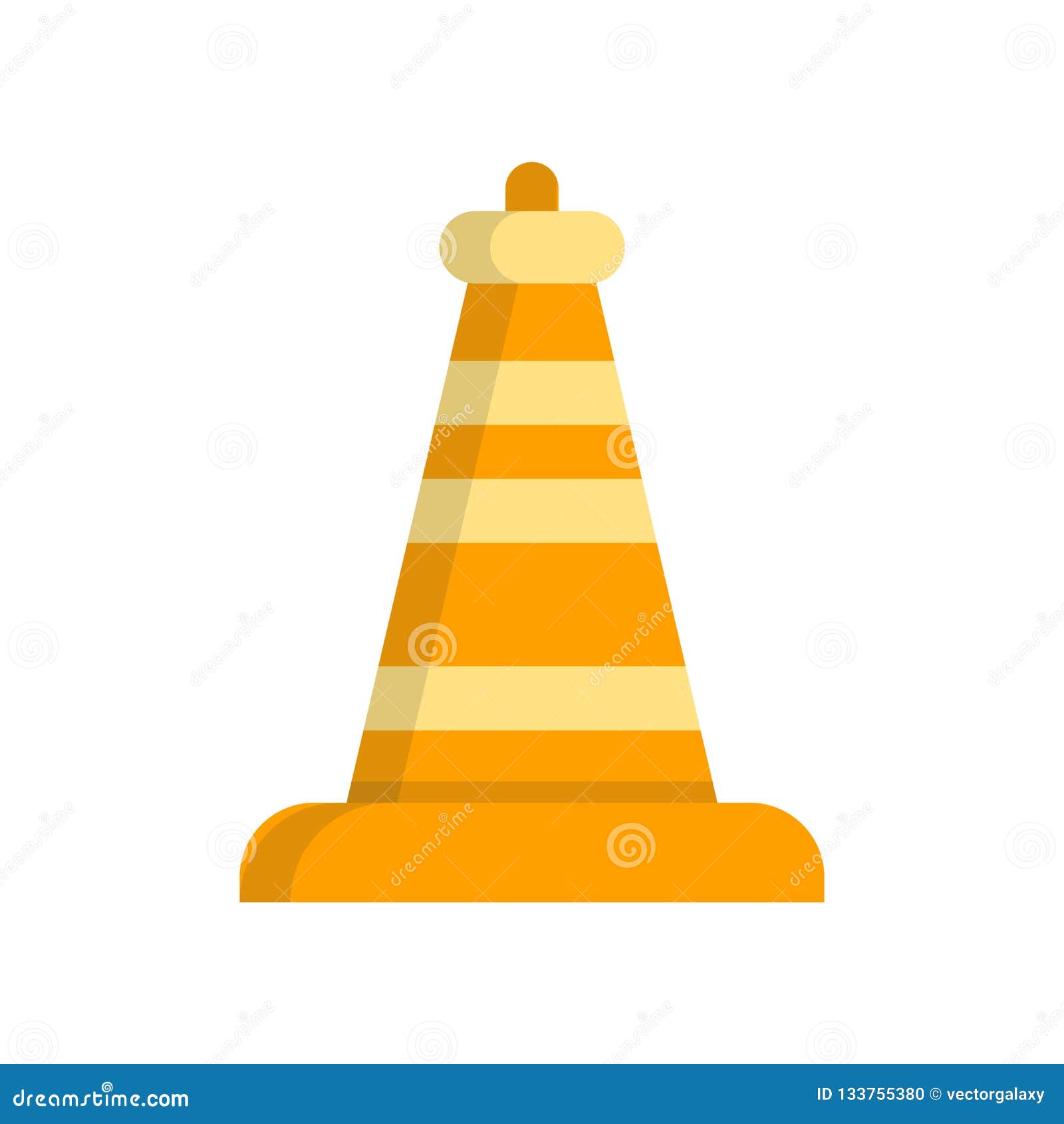 Cone Icon Vector Sign and Symbol Isolated on White Background, C Stock ...