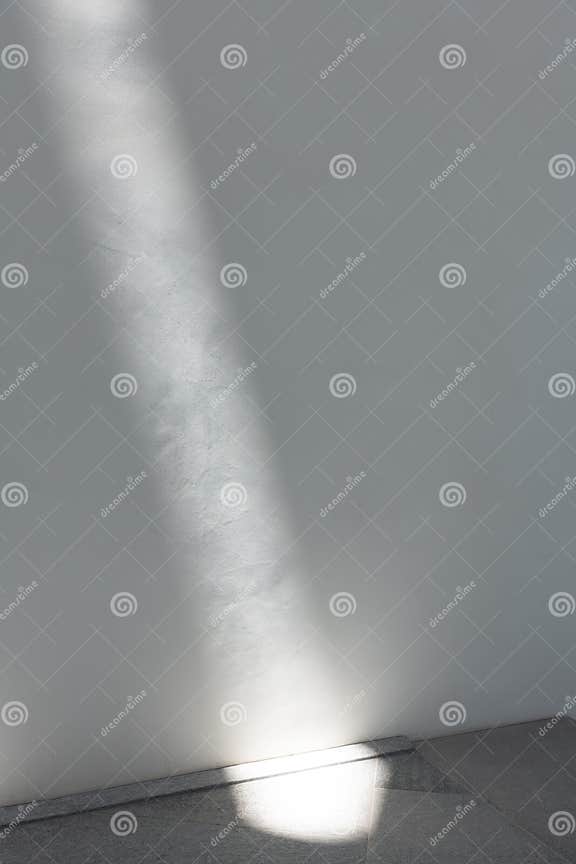 Cone of light stock photo. Image of gray, wall, light - 158471912