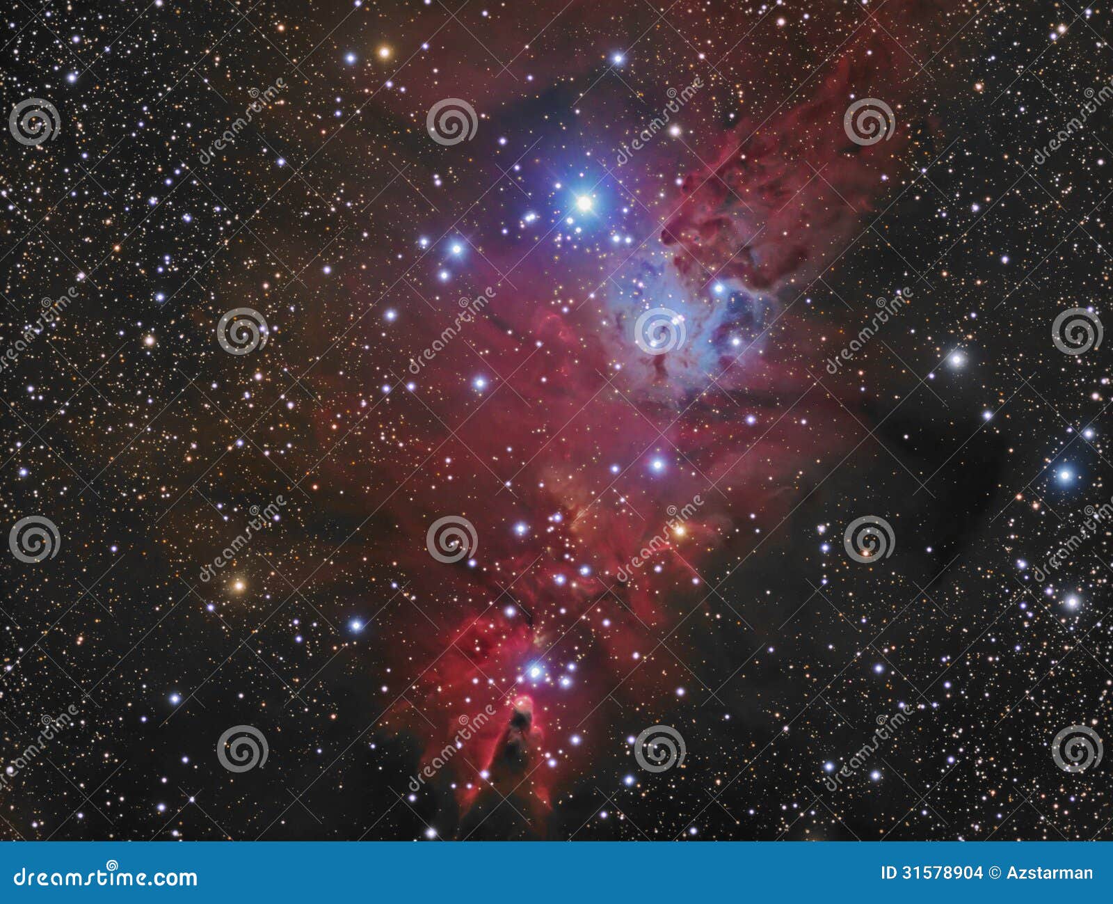 The Cone Nebula stock photo. Image of grand, alien, infinite - 31578904