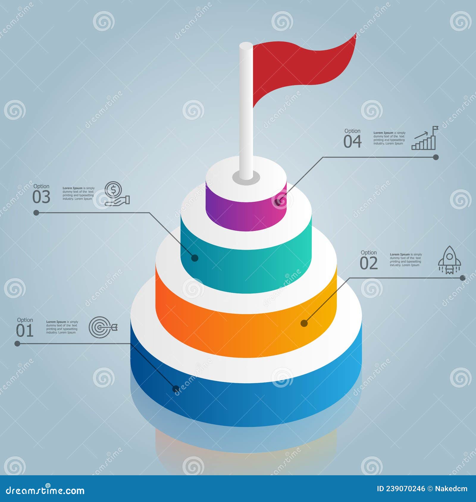 Cone And Pyramid Shapes Set Vector Illustration | CartoonDealer.com ...