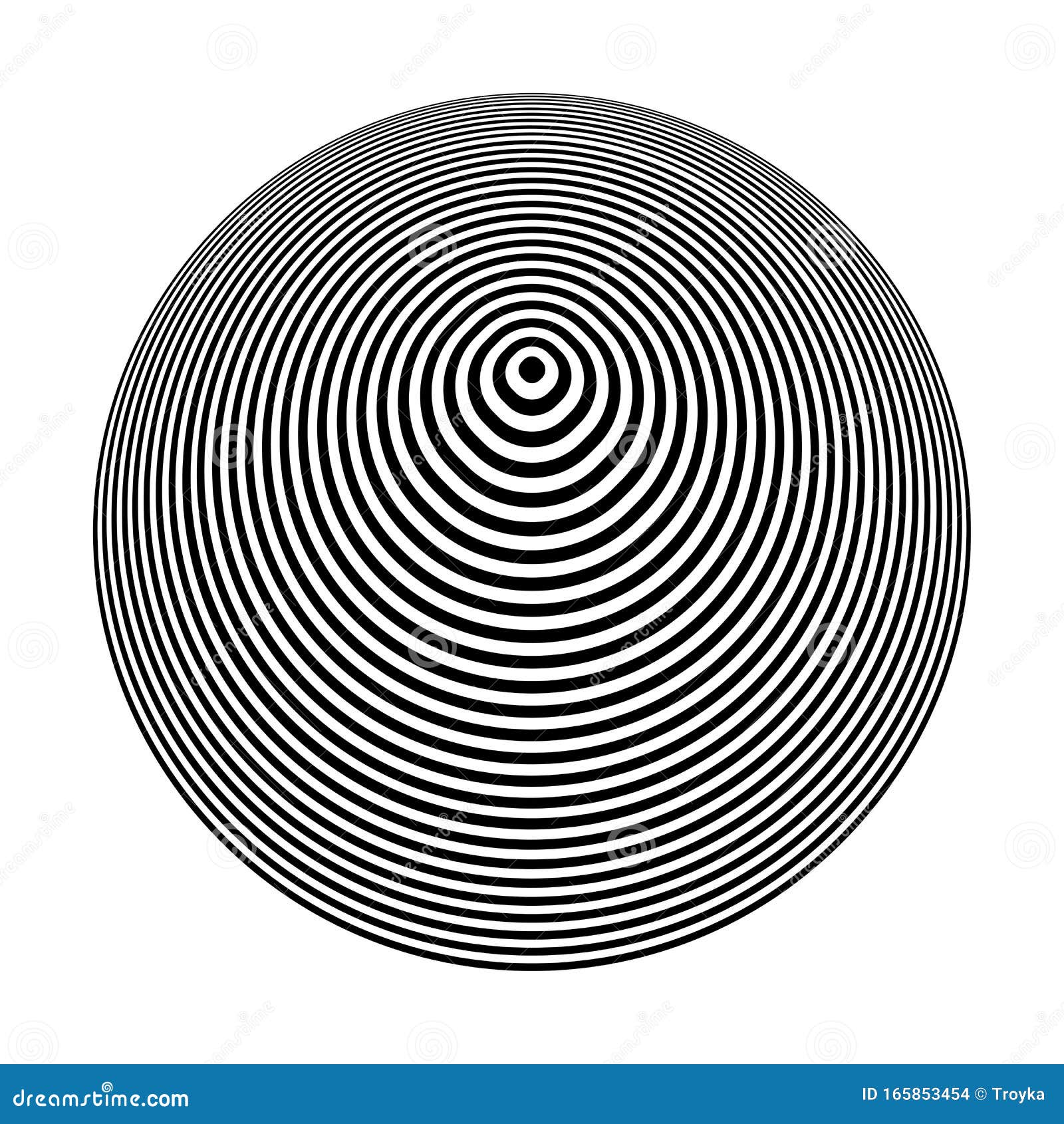 Cone Shape. Abstract Geometric Design Element Stock Vector ...