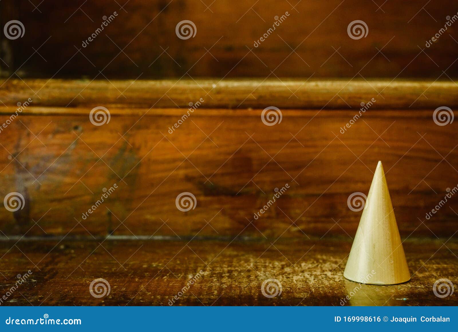 Cone Shapes of Solid Wood To Study Geometry Stock Photo - Image of cone ...
