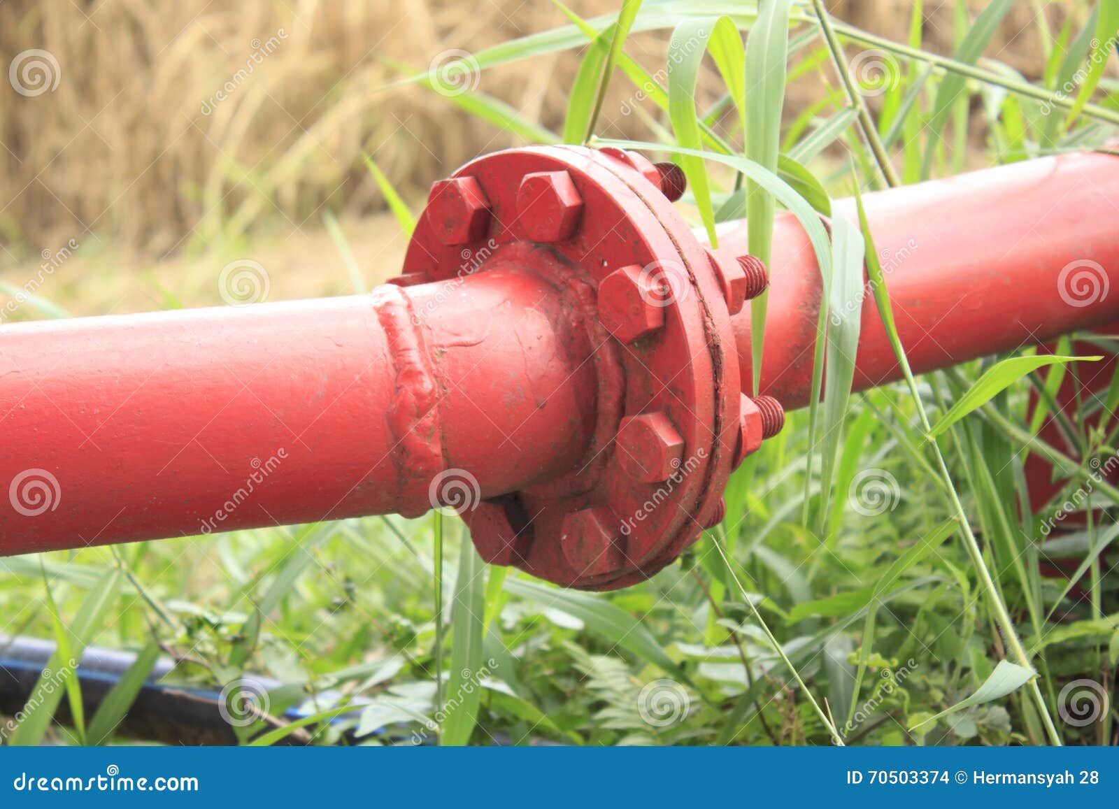 Conection of fuel pipe stock photo. Image of energy, transfer - 70503374