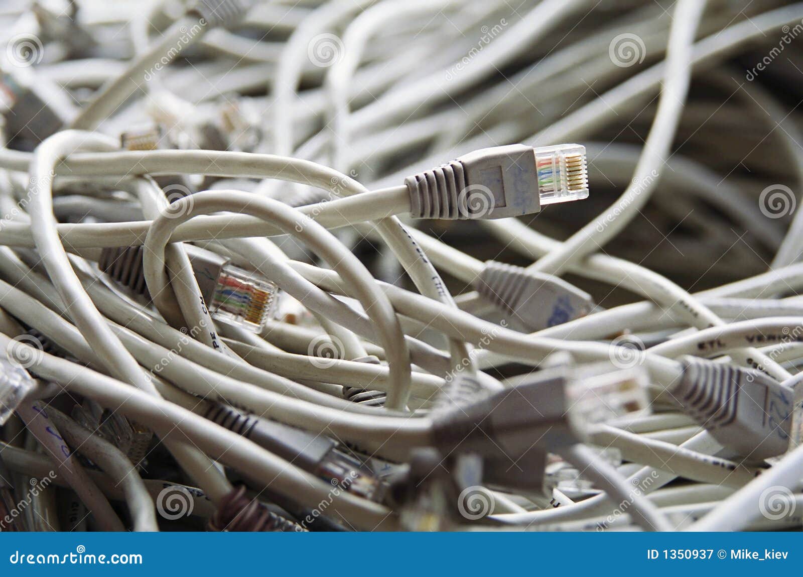 Conectores de la red imagen de archivo. Imagen de interfaces - 1350937