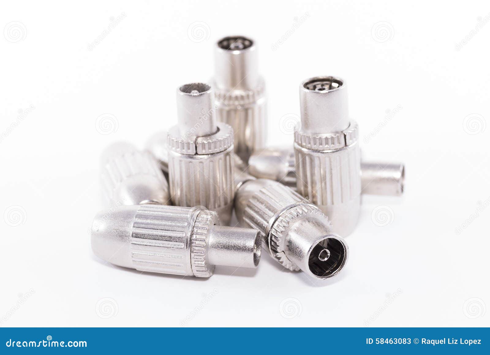 Conectores de la TV imagen de archivo. Imagen de conexiones - 58463083