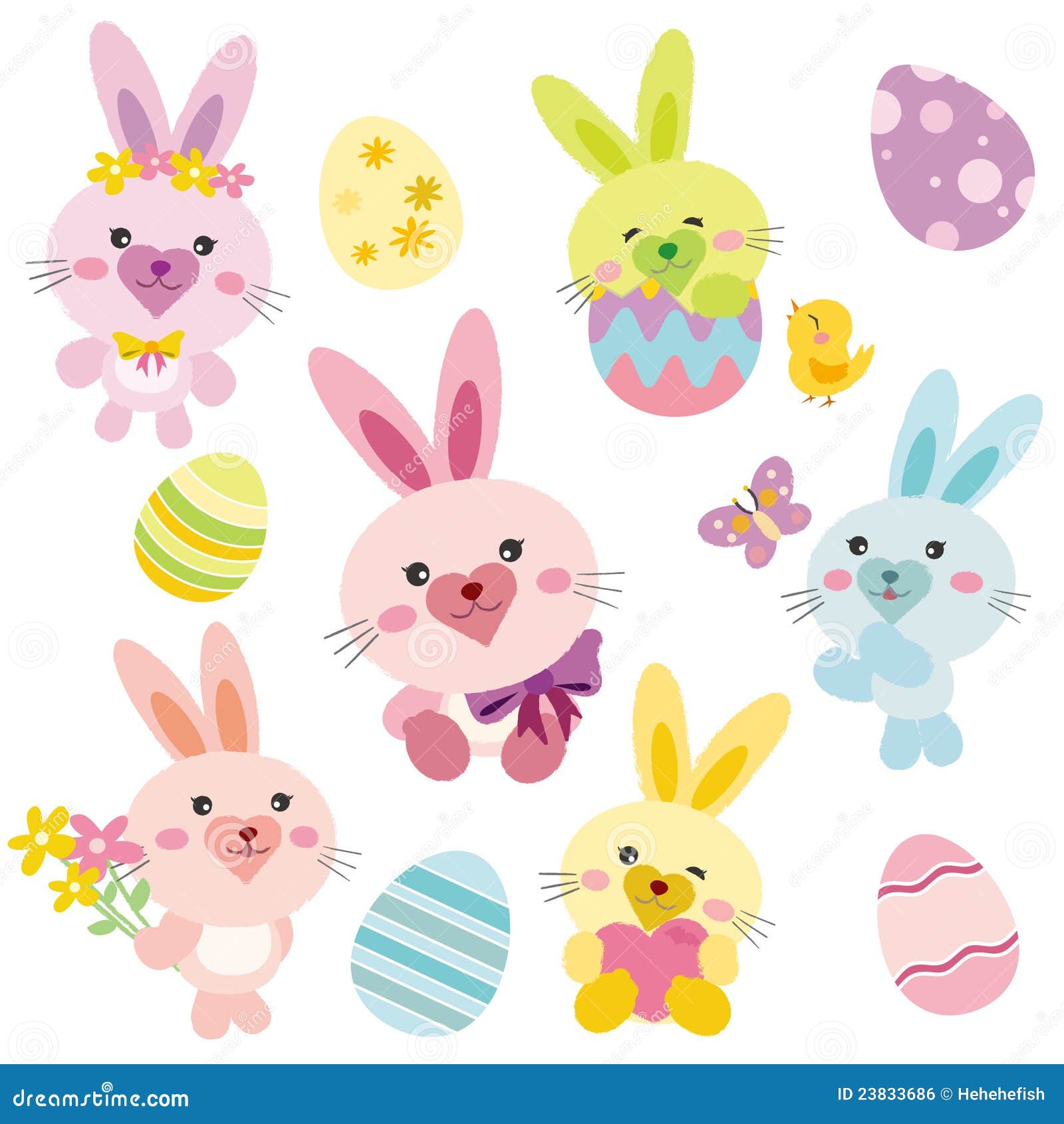 Conejito de pascua, conejo stock de ilustración. Ilustración de ...