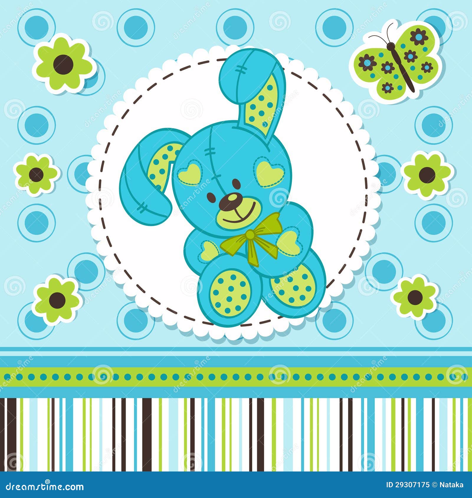 Conejo del bebé ilustración del vector. Ilustración de liebres - 29307175