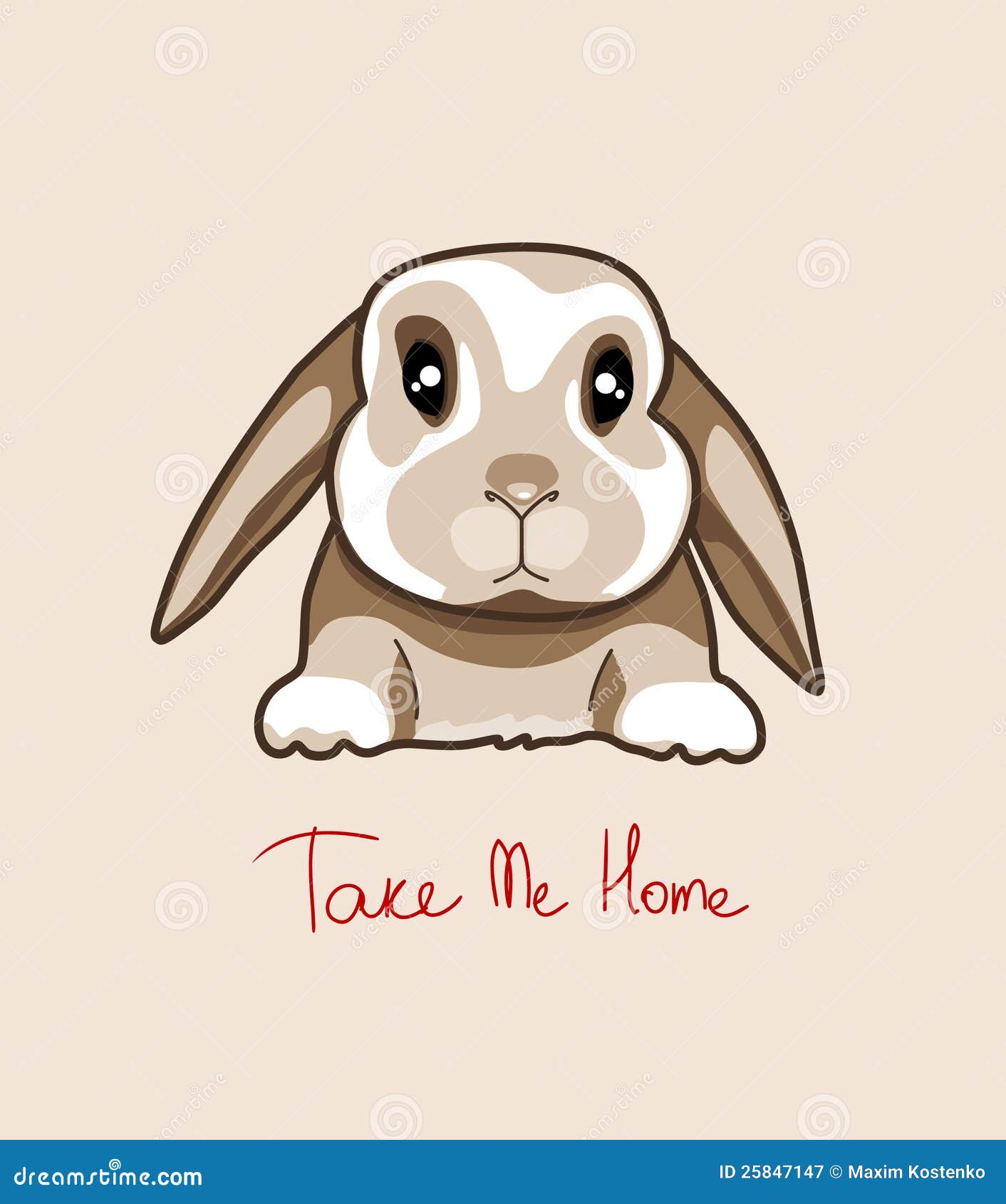 Conejo Del Bebé, Ilustración Del Vector Ilustración del Vector ...