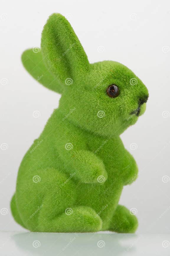 Conejo verde imagen de archivo. Imagen de pascua, conejo - 39623153