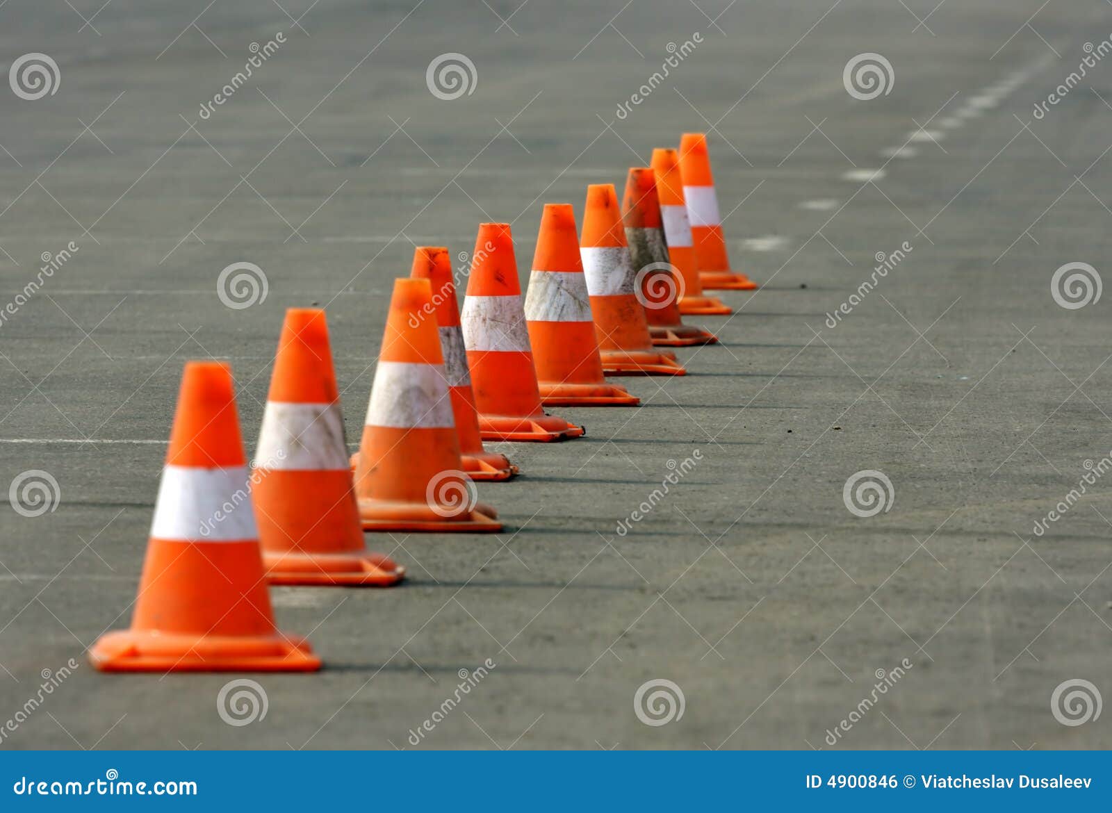 Cones stock photo. Image of worker, warning, equipment - 4900846