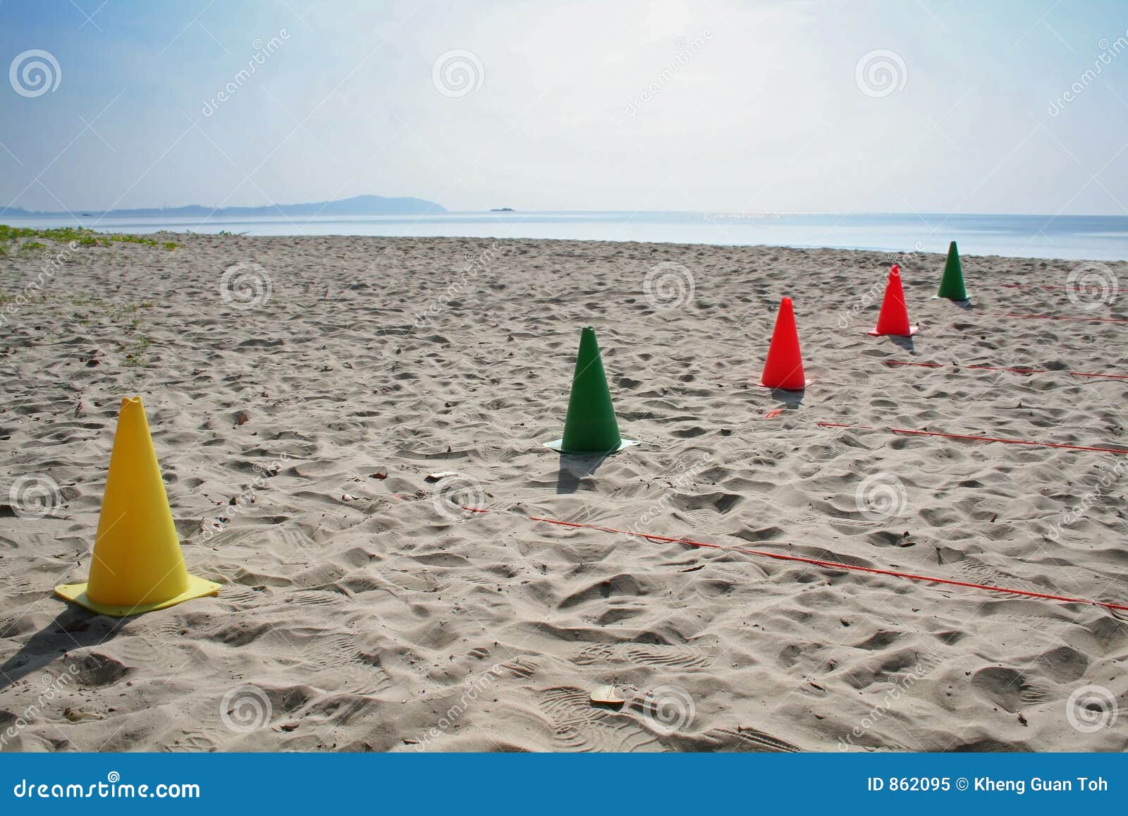 Cones On The Beach Picture. Image: 862095
