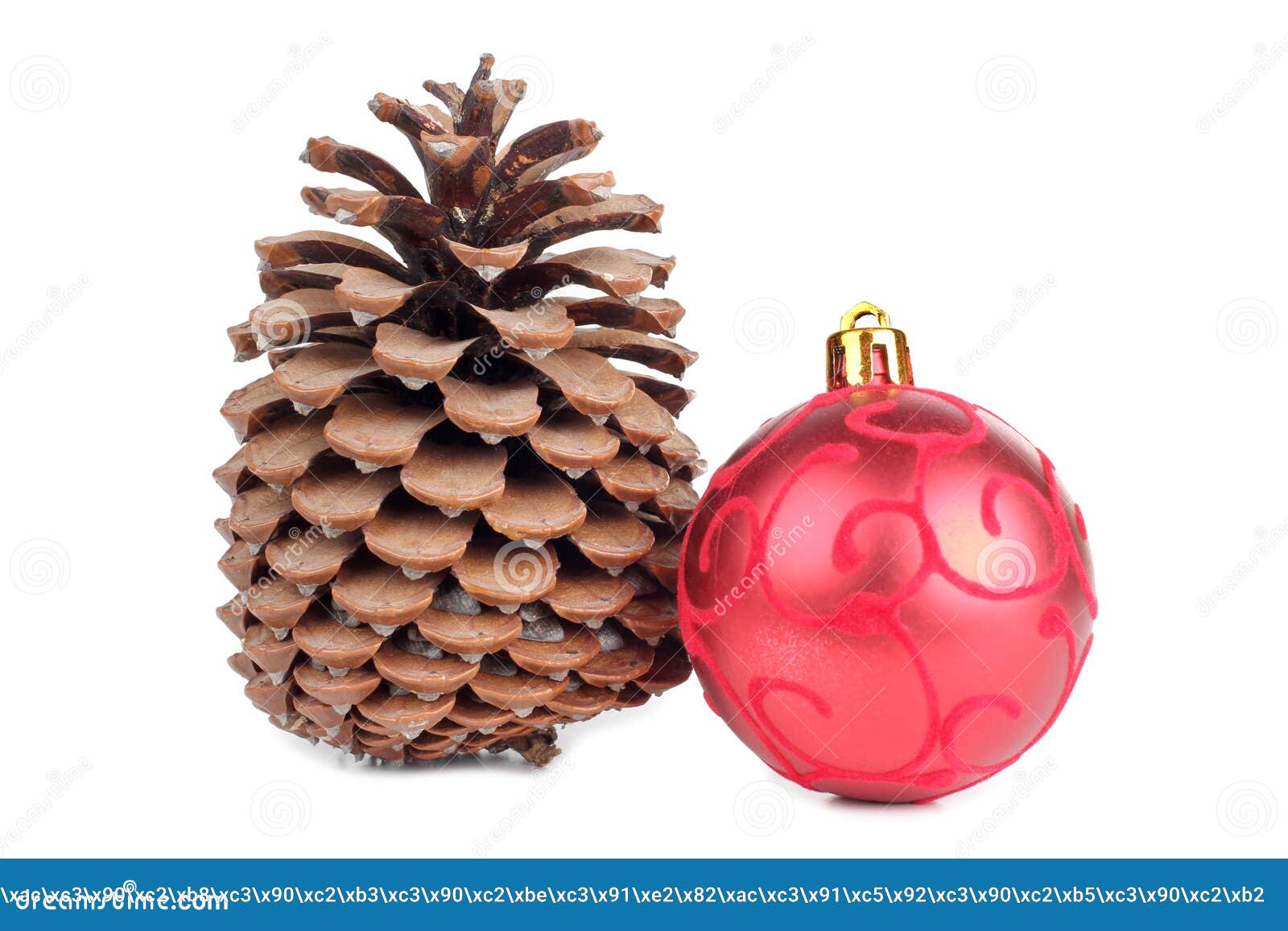 Cones and red ball stock photo. Image of sphere, closeup - 22059874