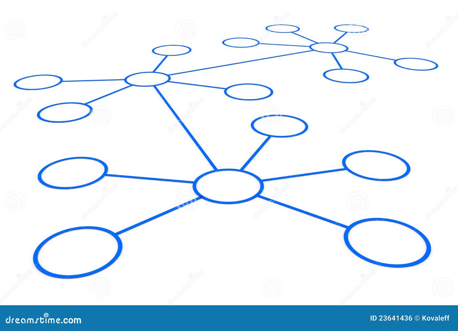 Conexão de rede abstrata. ilustração stock. Ilustração de global - 23641436