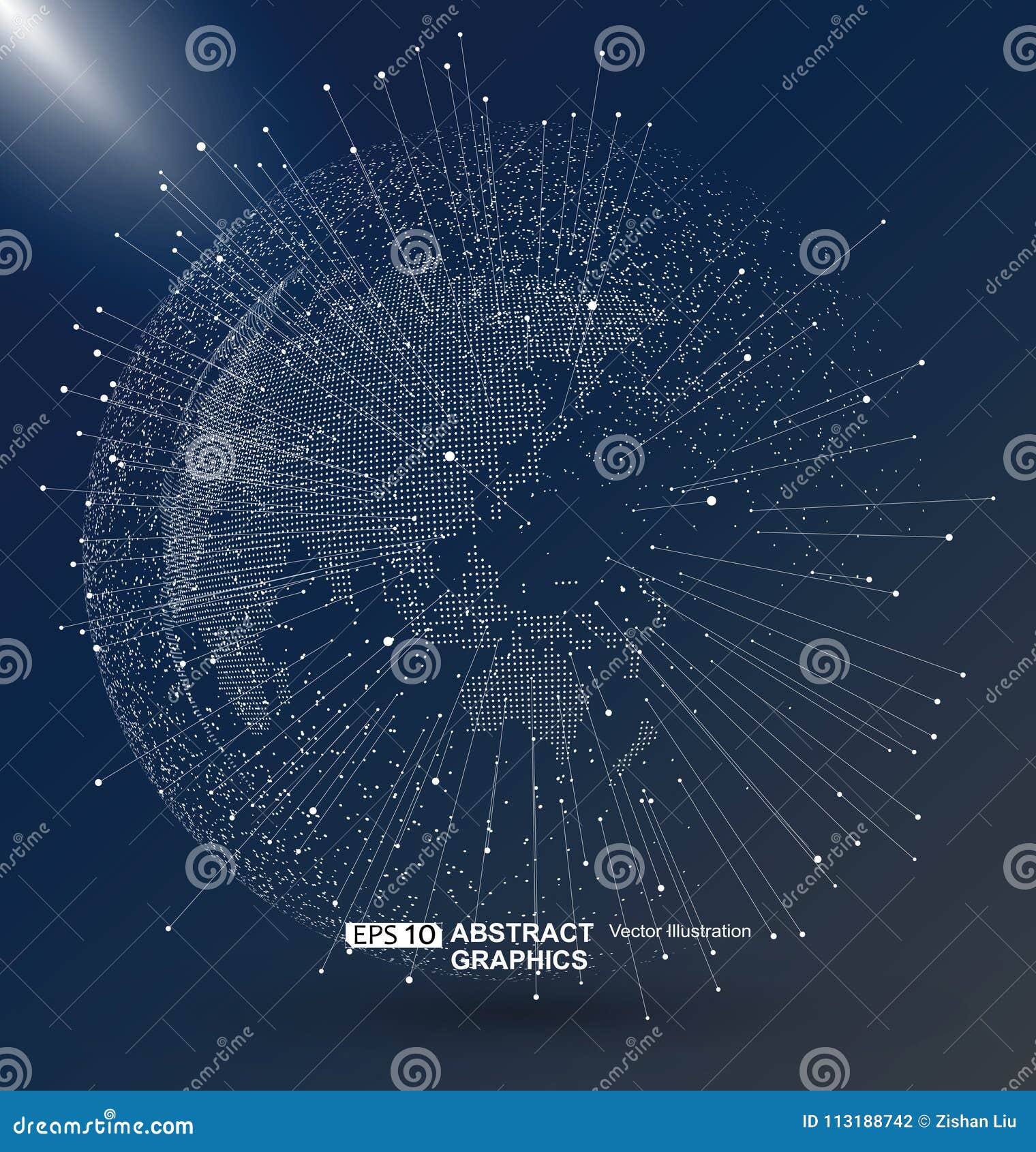 Conexión De Red Global, Significado Internacional Stock de ilustración ...