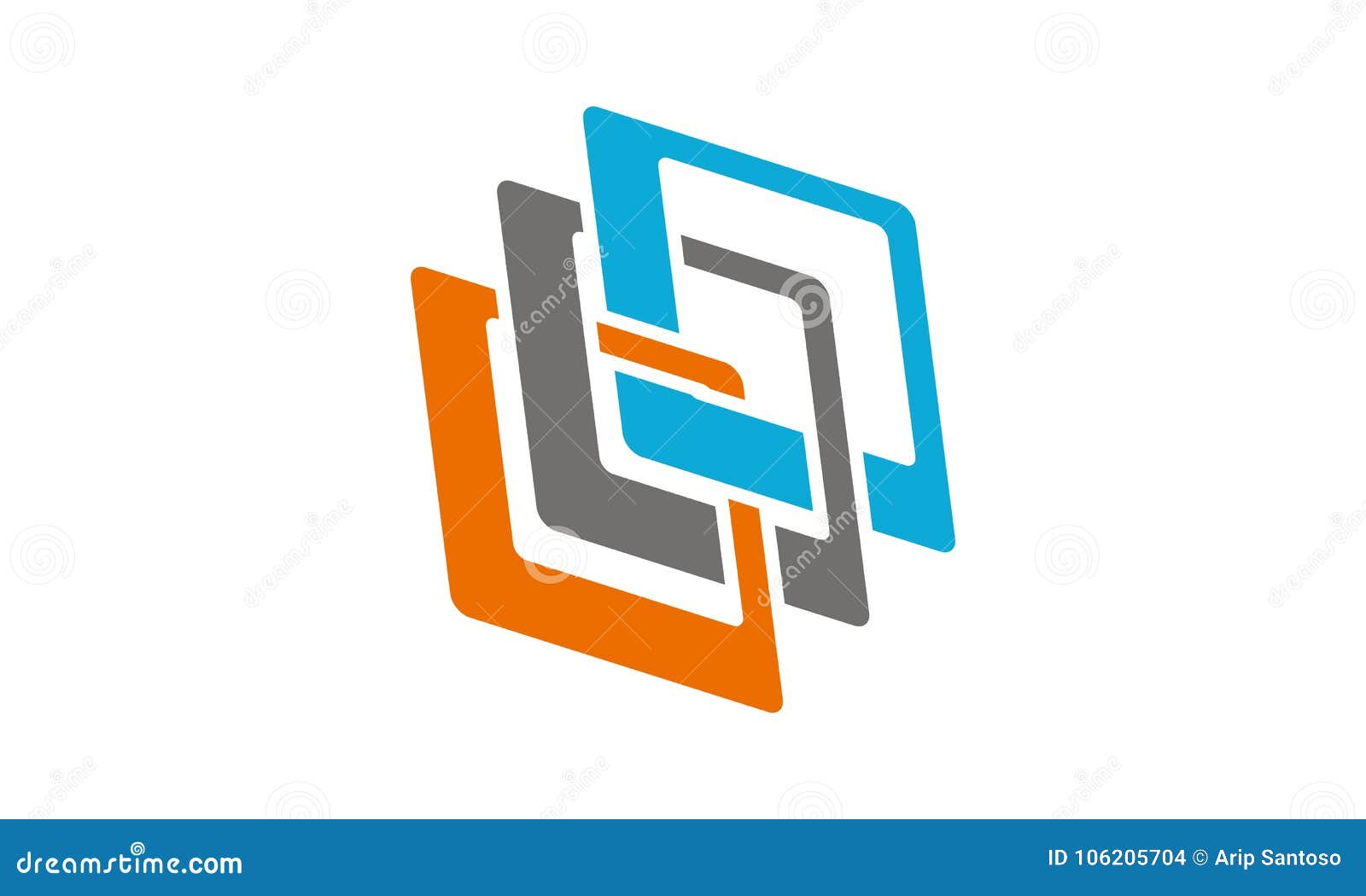 Conexiones De Cadena Logo Design Template Ilustración del Vector ...