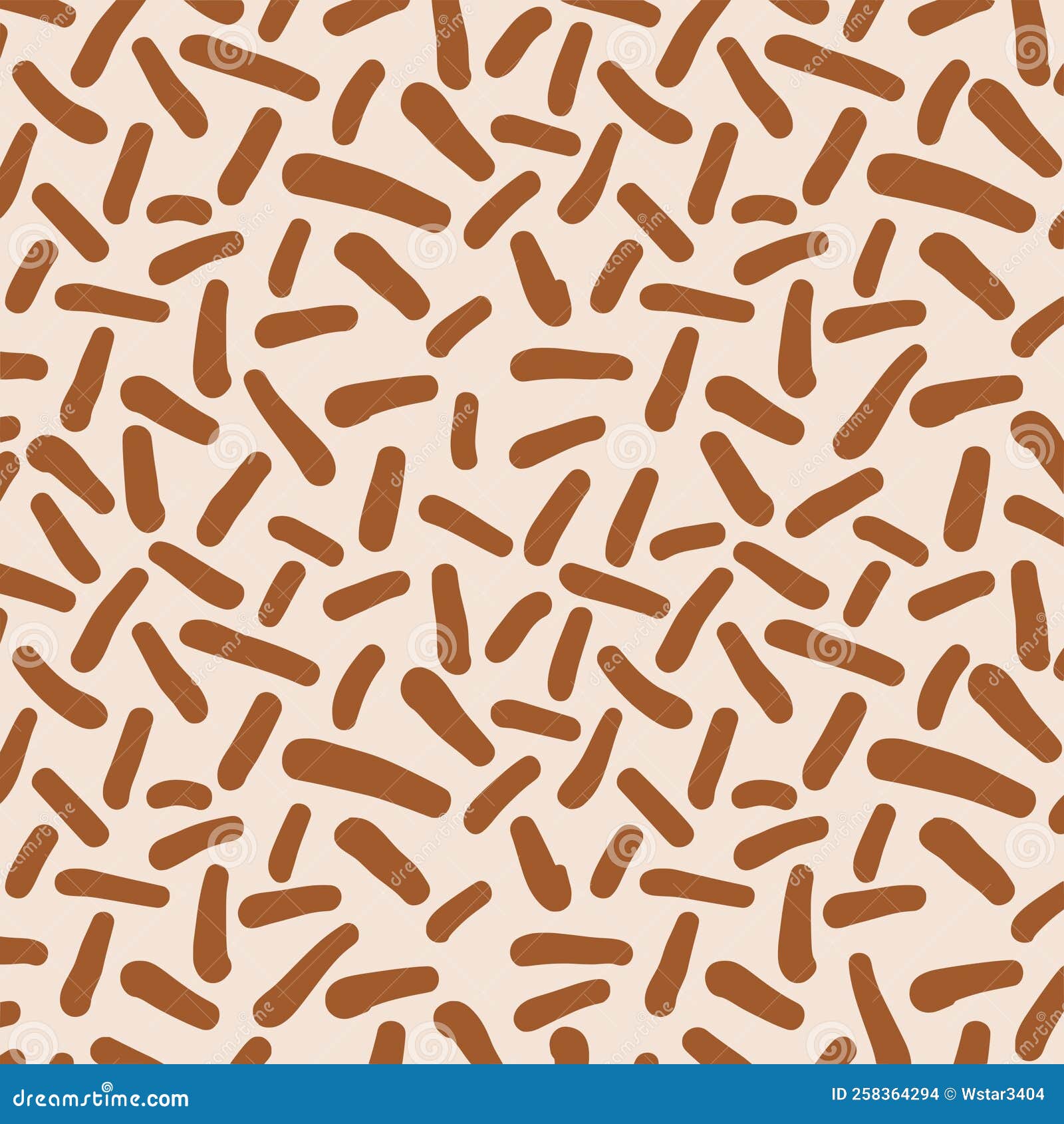 Confectionery Chocolate Candy Sprinkles Pattern Vector Illustration ...