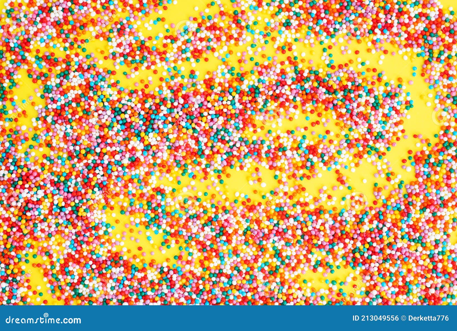 Confectionery Sprinkles Colored Glazed Sugar, Close Up. Background ...