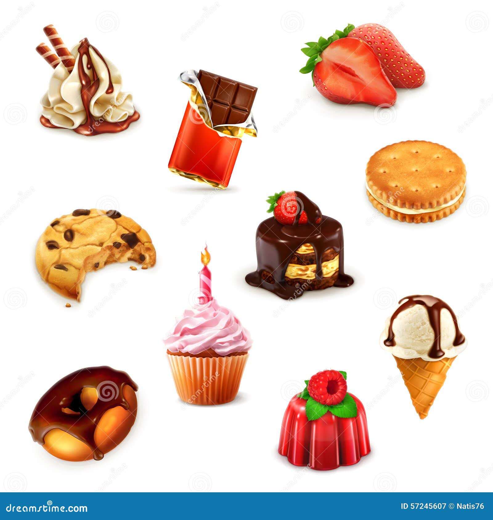 Confectionery Vector Icons | CartoonDealer.com #61148082