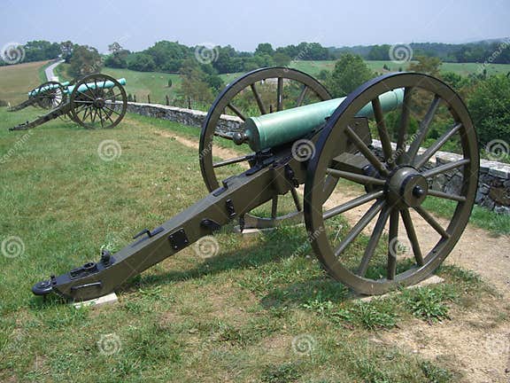 Confederate Cannons stock photo. Image of george, confederate - 1004090