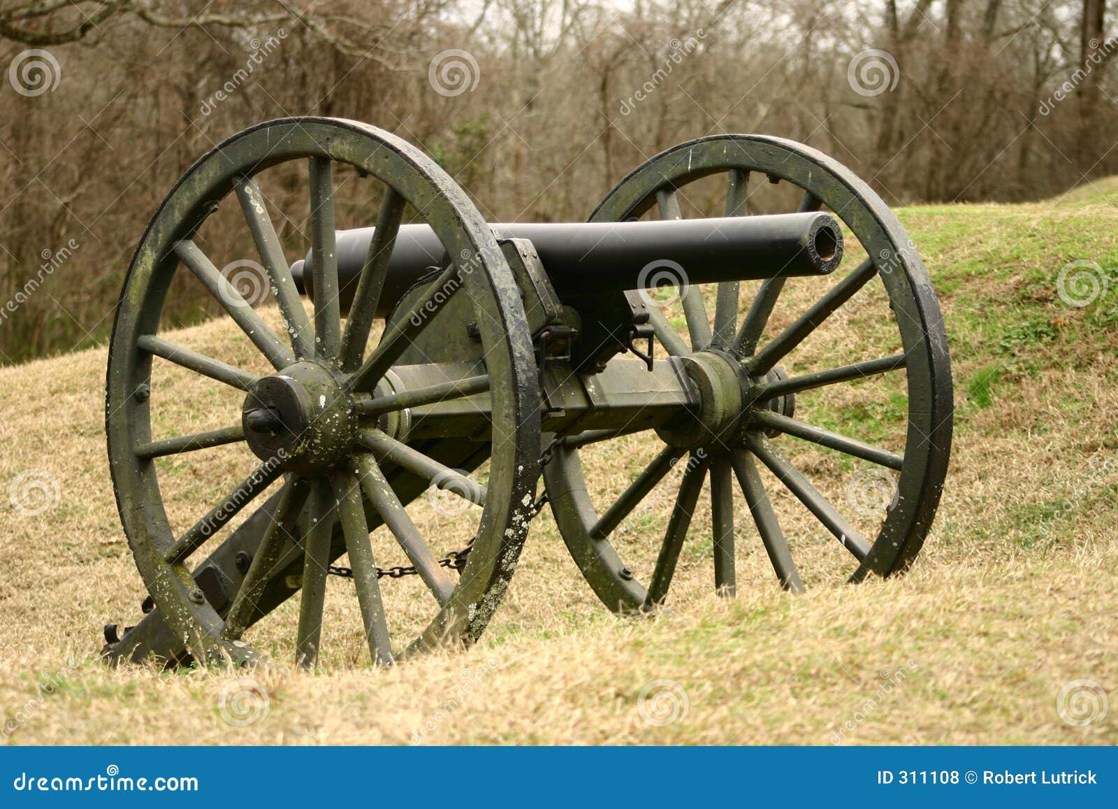Confederate Civil War Cannon Stock Photo - Image of tools, confederate ...