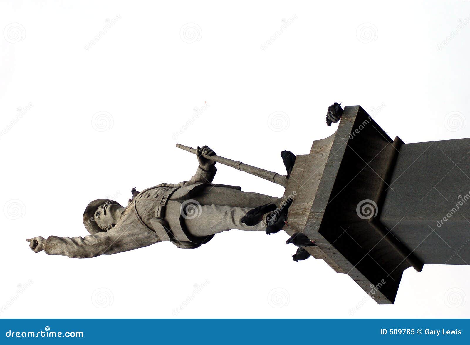 Confederate Statue stock image. Image of historical, civil - 509785