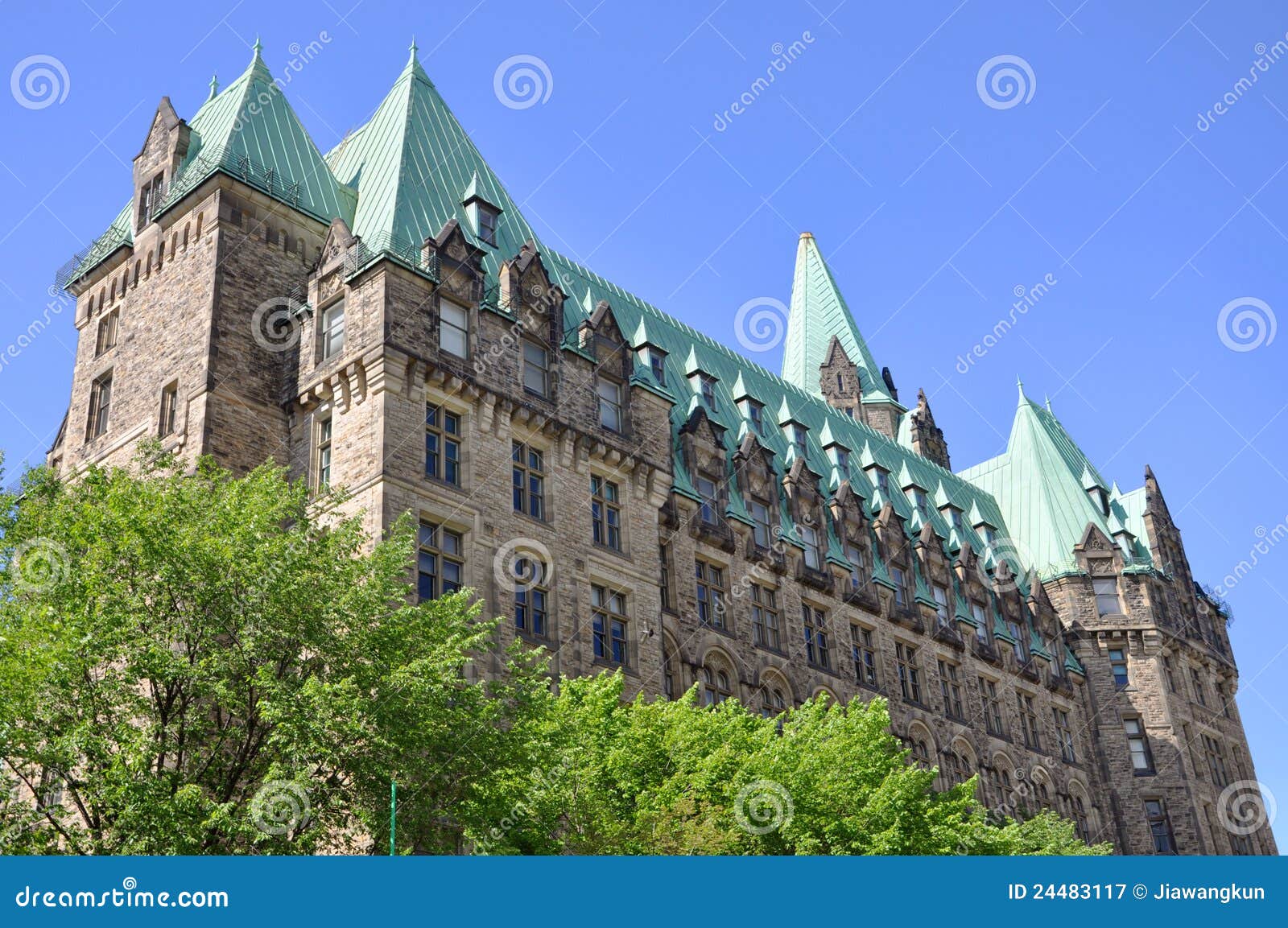 Confederation Building, Ottawa, Canada Stock Image - Image of capital ...