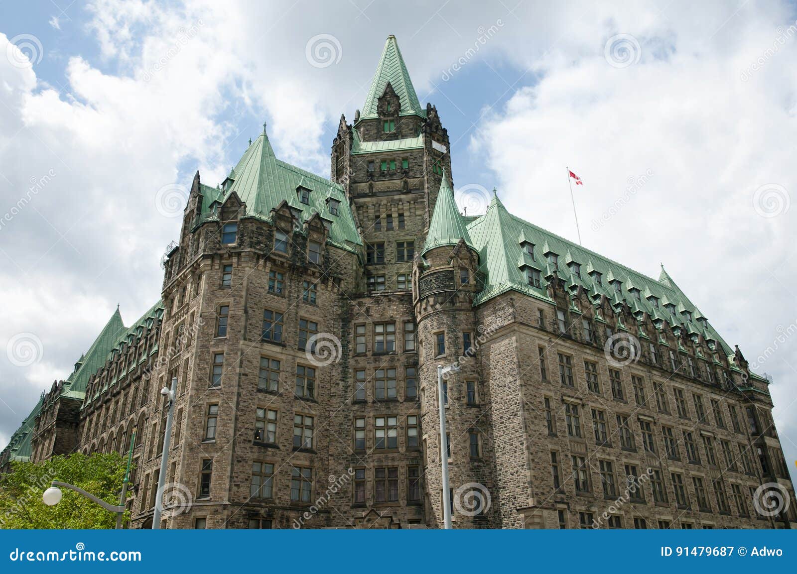 Confederation Building - Ottawa - Canada Stock Image - Image of tower ...